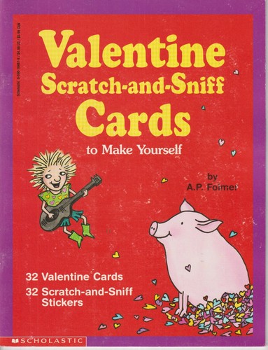 Valentine Scratch-and-Sniff Cards To Make Yourself (Paperback: Children ...