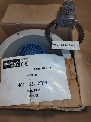 Sodeca HCT-25-2T/PL Fan 3-AL63-02 =NEW IN BOX= | eBay