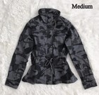 NWTS American Rag Women’s Camouflage-Print Utility Jacket In Gray/Black ...