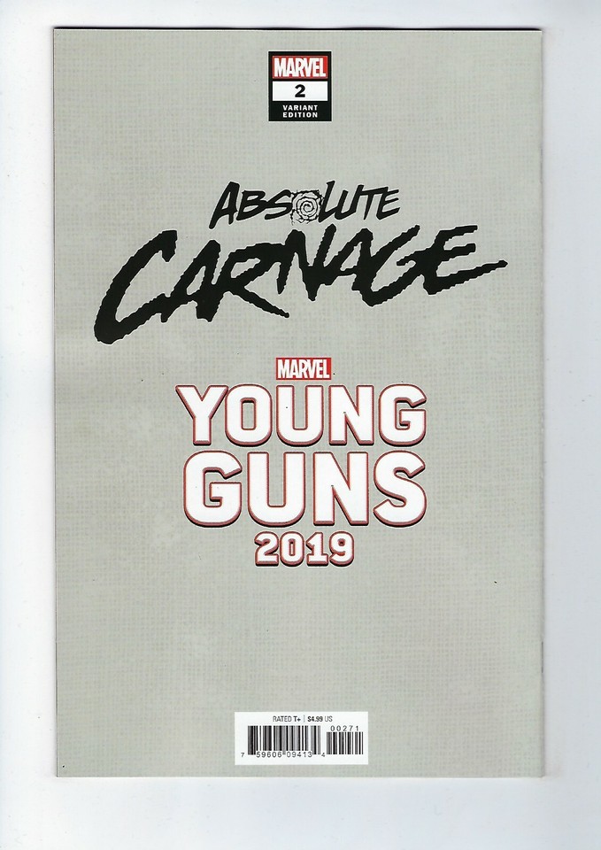 Absolute Carnage # 2 Checchetto Young Guns Variant Oct 2019 NM New | eBay
