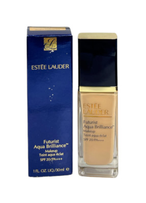 Estee Lauder Futurist Aqua Brilliance Makeup SPF20/PA+++ (1W0) (1fl ...