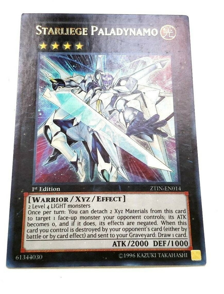 1X STARLIEGE PALADYNAMO - 1ST ED ULTRA RARE NM ZTIN-EN014 - YUGIOH | eBay