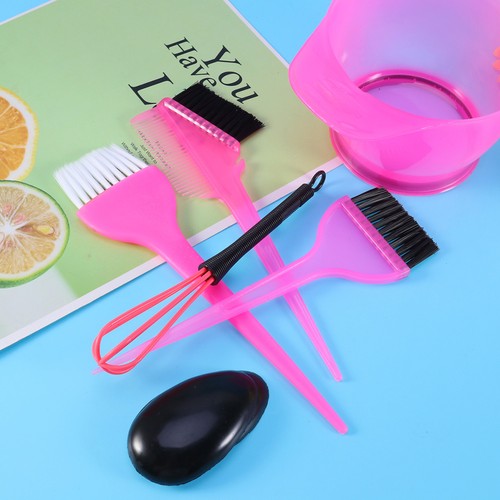 6 Pcs Mixing Bowls Hair Tint Coloring Dyeing Kit Tool | eBay Australia