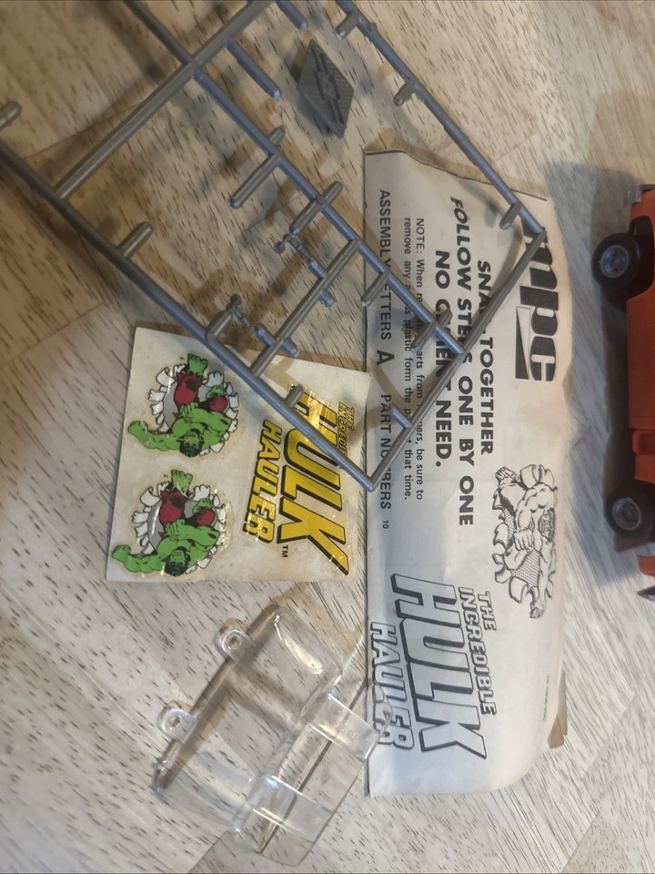 1978 SQUARE BODY CHEVY VINTAGE INCREDIBLE HULK HAULER MPC Snap Model | eBay