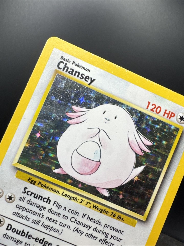 Pokémon TCG Chansey Base Set 3/102 Holo Unlimited Holo Rare | eBay