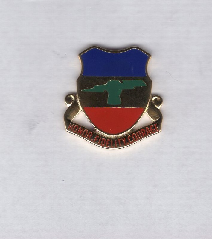 US Army 73rd Armored Regiment Airborne Armor Tank crest DUI badge c/b S ...