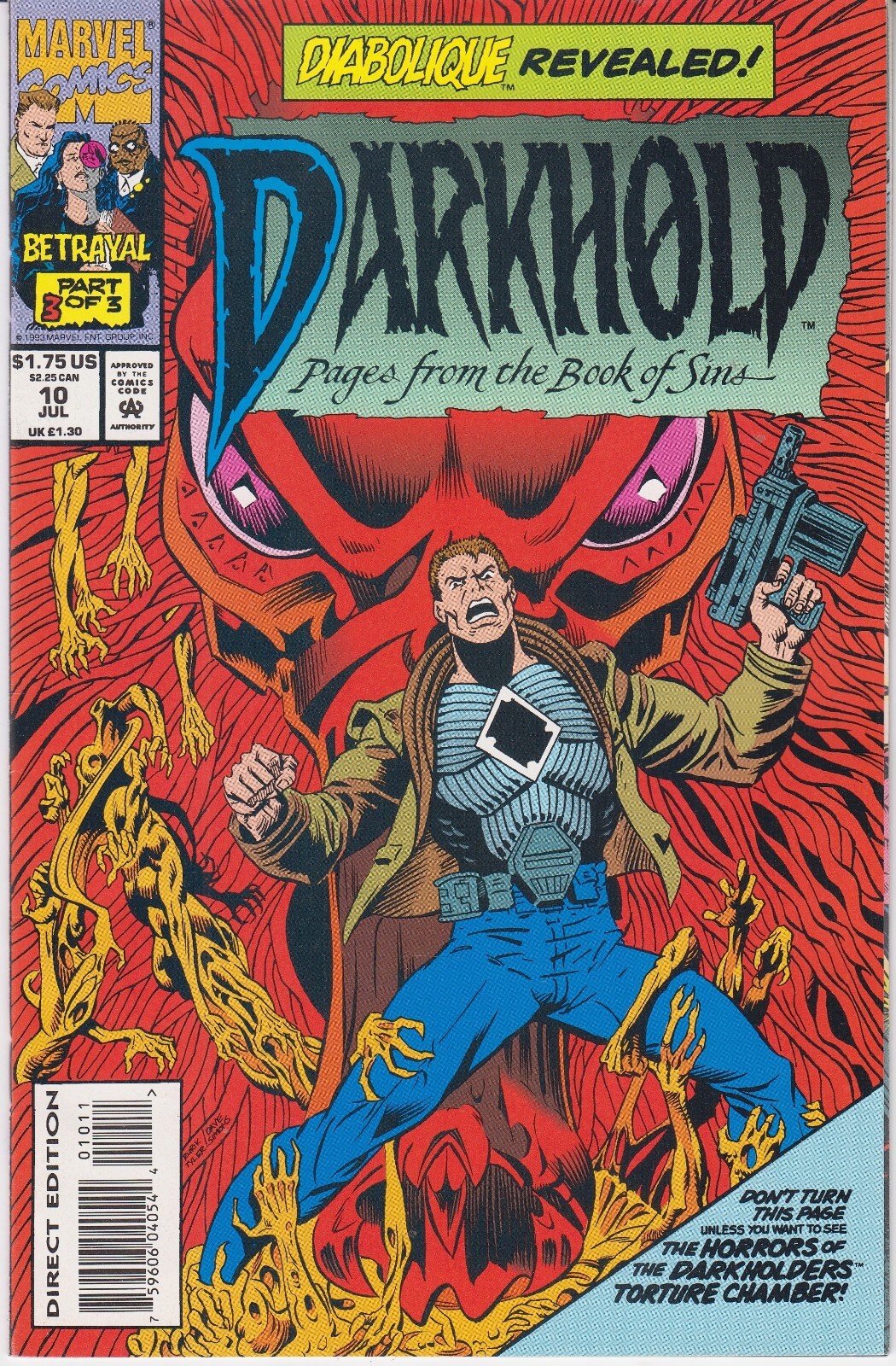 DARKHOLD: PAGES FROM THE BOOK OF SINS # 10 (July 1993) Marvel Comics ...