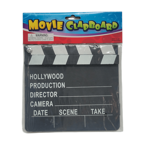 3 Pack New Hollywood Clapboard Clapper Clap Board Movie Sign Director ...
