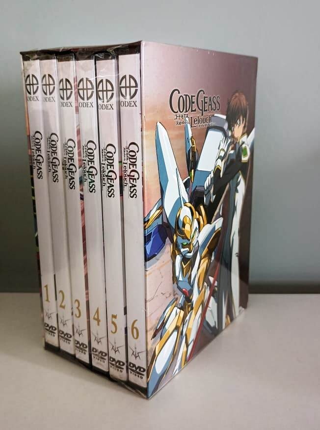 Code Geass Lelouch of the Rebellion Complete 25 Episodes Anime DVD ...