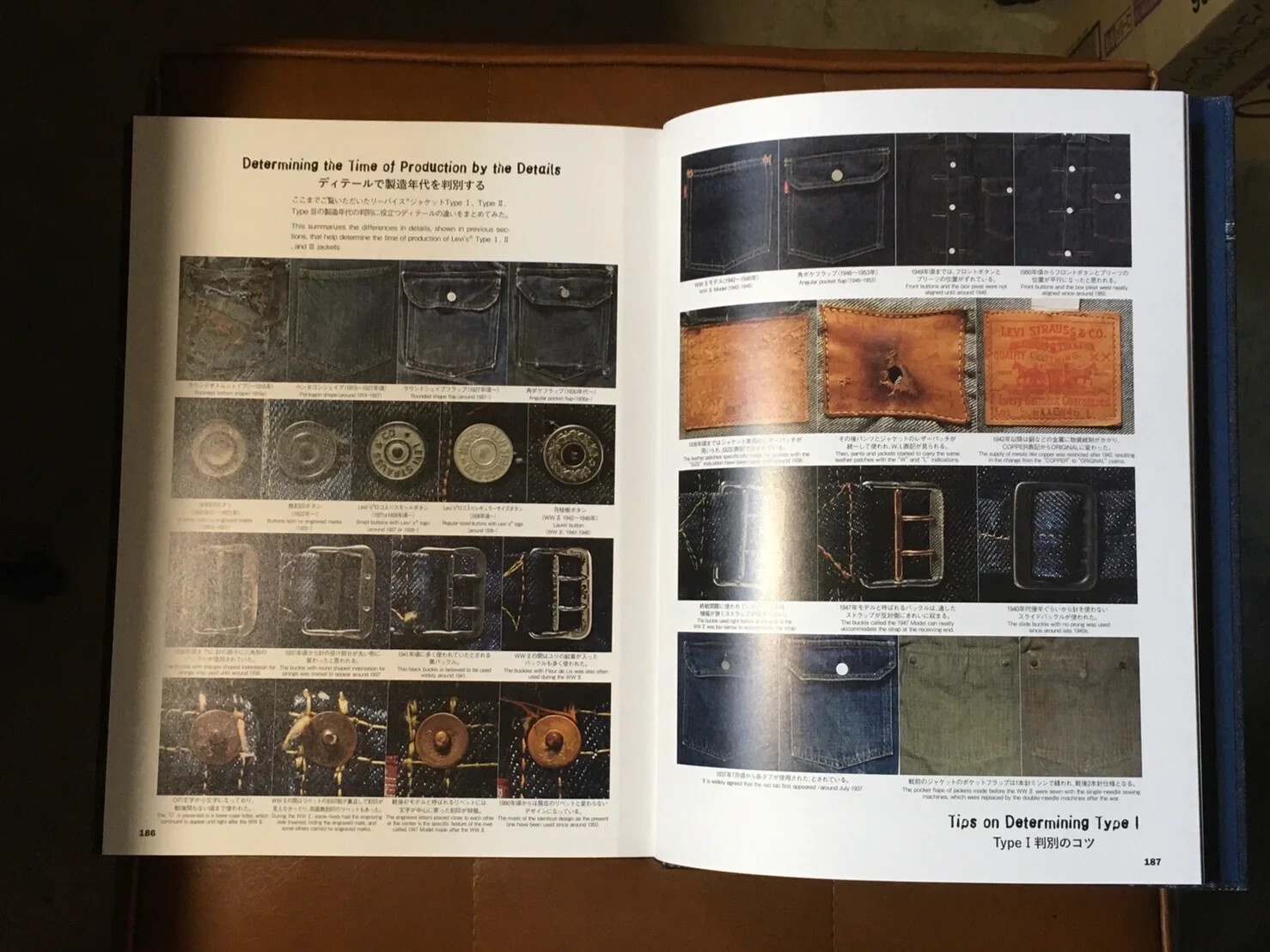 LEVI'S® Vintage Denim Jackets Book Type Magazine Design 1-3 Collection ...