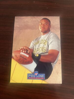 1991 Pro Line Portraits Rod Bernstine #110 San Diego Chargers Texas A&M ...