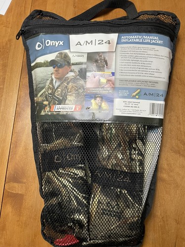 Onyx A/M 24 - Automatic/Manual Inflatable Life Adult Universal Camo ...