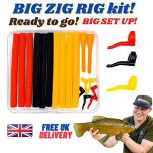 HUGE ZIG RIG Carp Fishing Zig Fishing Foam Aligner Kit - FREE UK POST - ZIG RIG | eBay