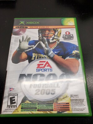 EA Sports NCAA Football 2005/XSN Sports Top Spin Combo XBox Game - CIB ...