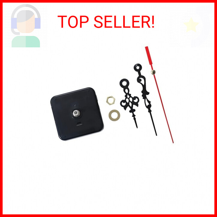 Lancardo HQ3268 Quartz Wall Clock Silence Movement, 0.6" Maximum Dial ...