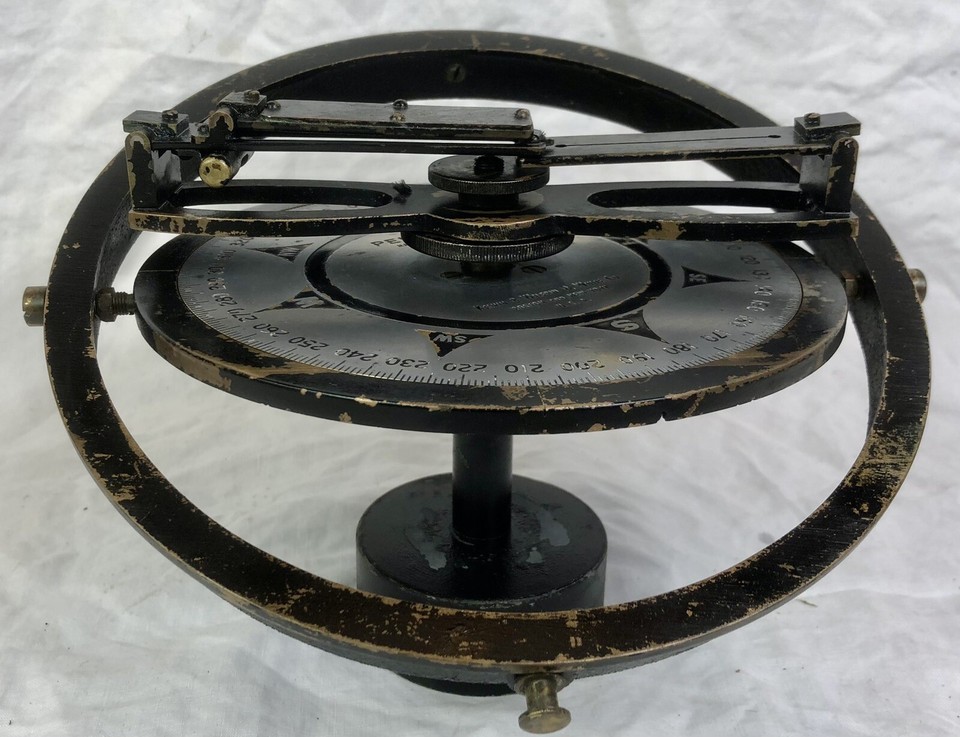 VINTAGE SHIPS PELORUS, COMPASS, Navigation, Kelvin & Wilford O. White ...