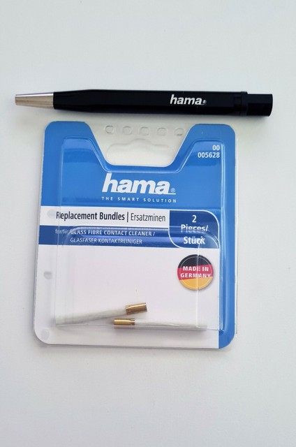Hama Glass Fibre Contact Cleaner Pen Battery Contact Cleaner 5629 for ...