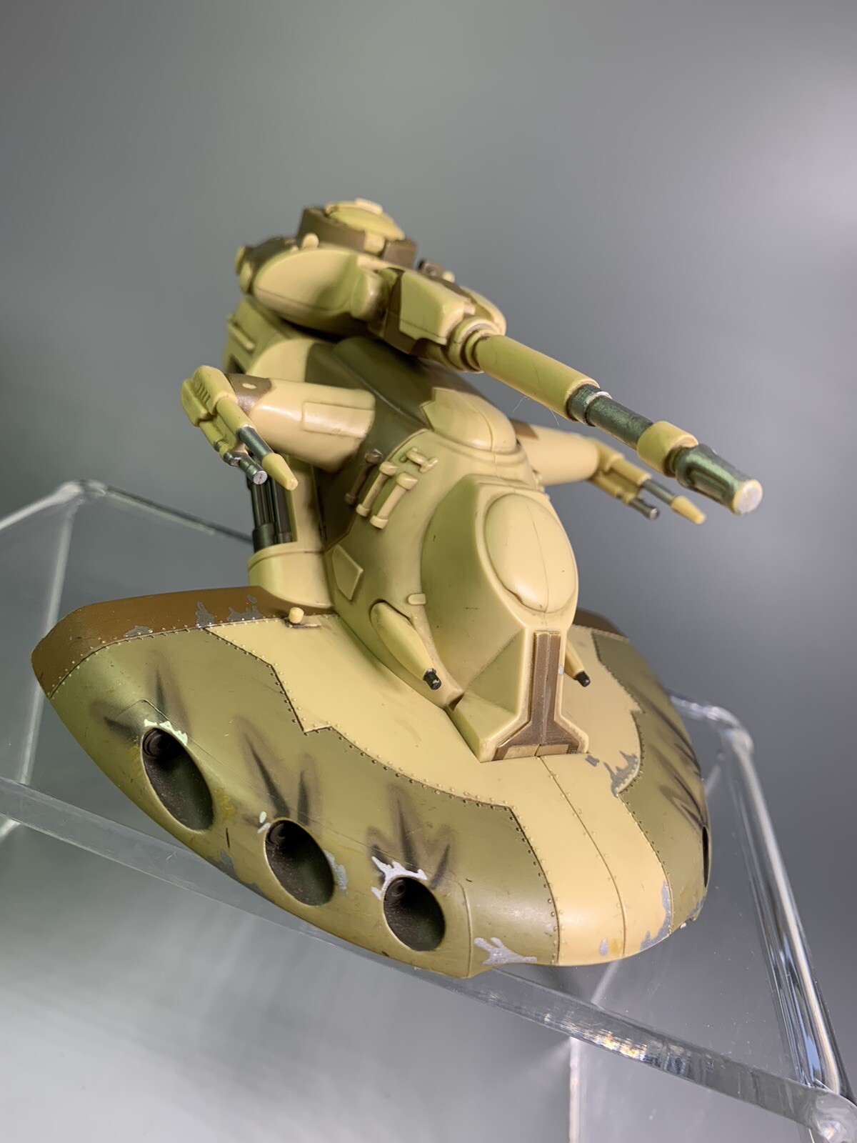 RARE Hasbro Micro Star Wars Action Fleet EP1 Trade Federation Tank AAT ...