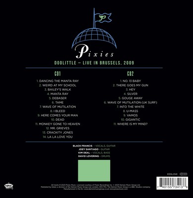 Pixies - Doolittle: Live in Brussels 2009 (Edsel) CD Album | eBay