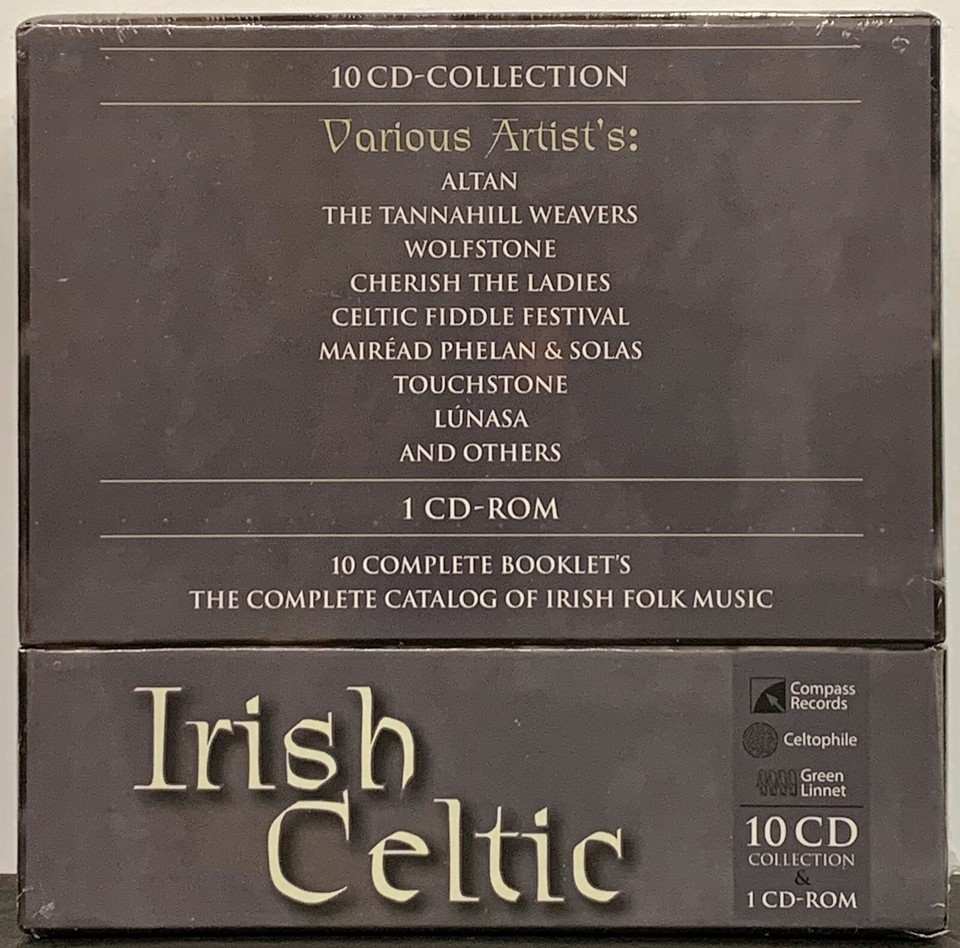 Irish Celtic The Complete Catalog Of Irish Folk Music 10 CD Collection ...