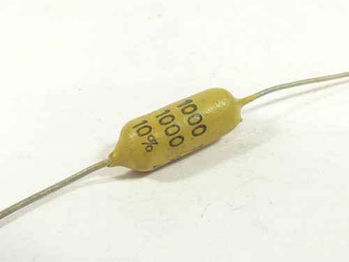 one 1nF 0.001µF 400V Mustard Mullard Philips capacitor 1000pF NOS | eBay