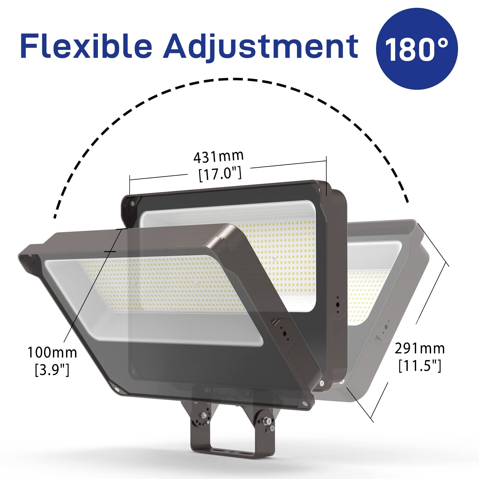 HYPERLITE LED Flood Light 200W 24000LM 5000K Daylight IP65 Waterproof ...