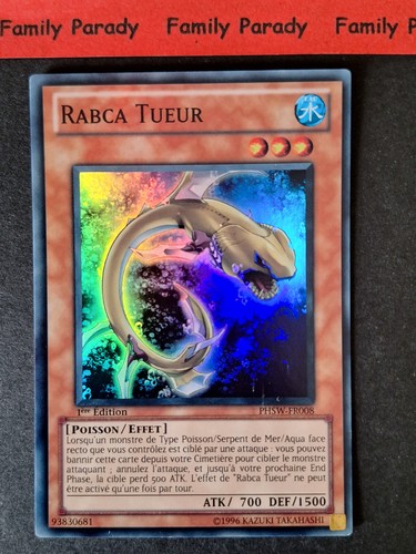 Rabca Tueur PHSW-FR008 Carte YuGiOh! Super Rare 1ère Edition Français ...
