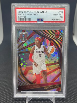 2022 Panini Revolution WNBA Rhyne Howard #89 Astro SP PSA 10 Gem Mint ...