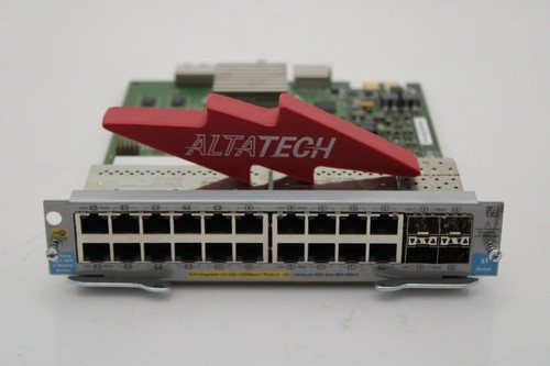 HP ProCurve ZL Switch 20-Port 10/100/1000 Gig-T w/ 4 Mini-Gbic Module J8705A | eBay