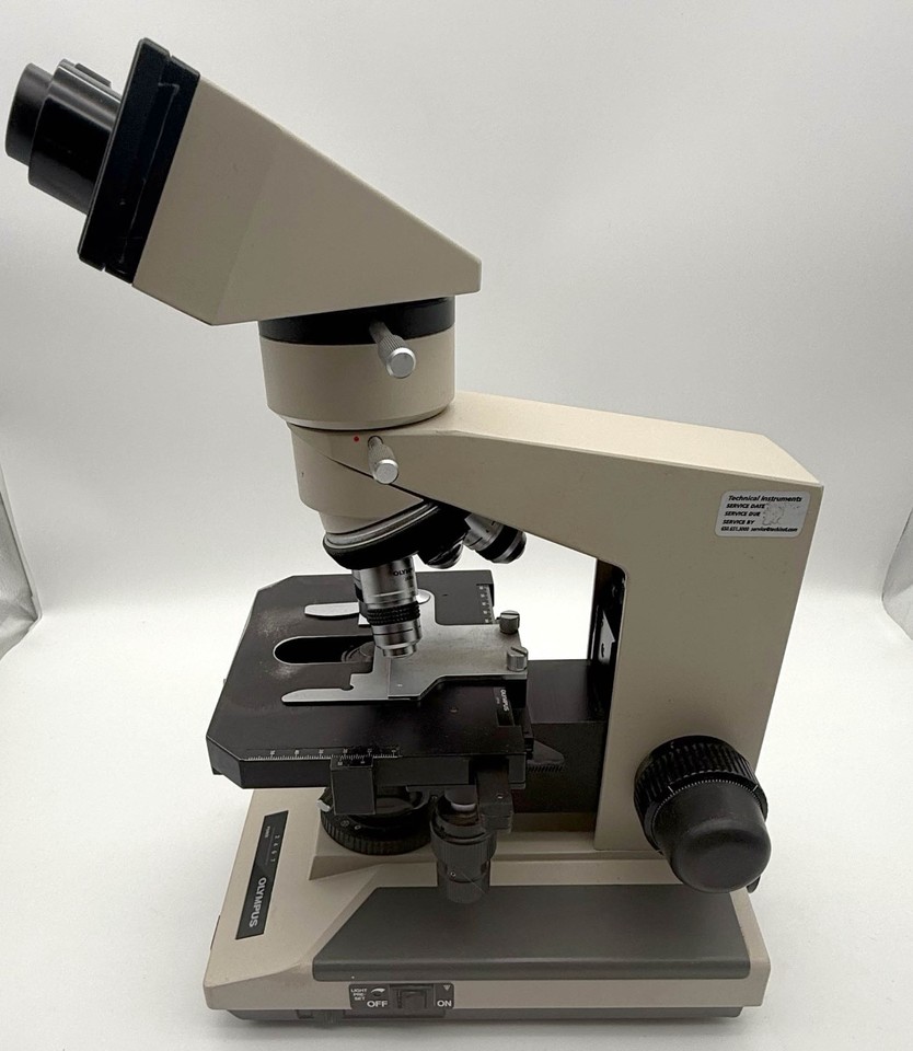 Olympus BH-2 BHT BHTU Microscope, 3 Objective Lenses Dplan 40, 10, and ...
