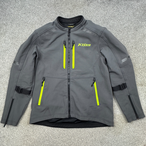 Klim Marrakesh Jacket Gray Large Cordura Scotchlite D30 Amor Branded ...