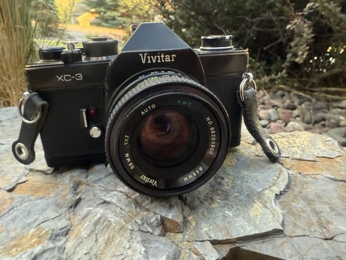 Vivitar XC-3 35mm SLR Film Camera with Vivitar 50mm 1:1.7 Lens | eBay