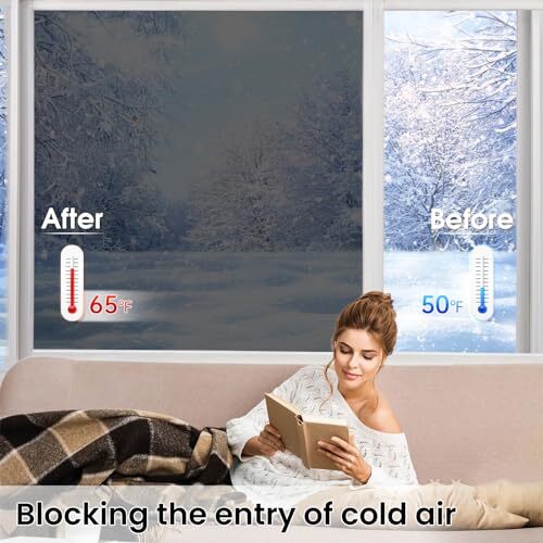 Window Privacy Film with 3 Free Tools One Way Home Window Tint ...