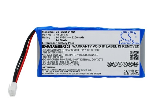 Battery for Spacelabs Cardio Express SL12, Cardio Express SL12A 019 ...