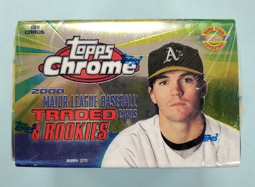 2000 Topps Chrome Traded & Rookies Baseball Factory Sealed Complete Set ...