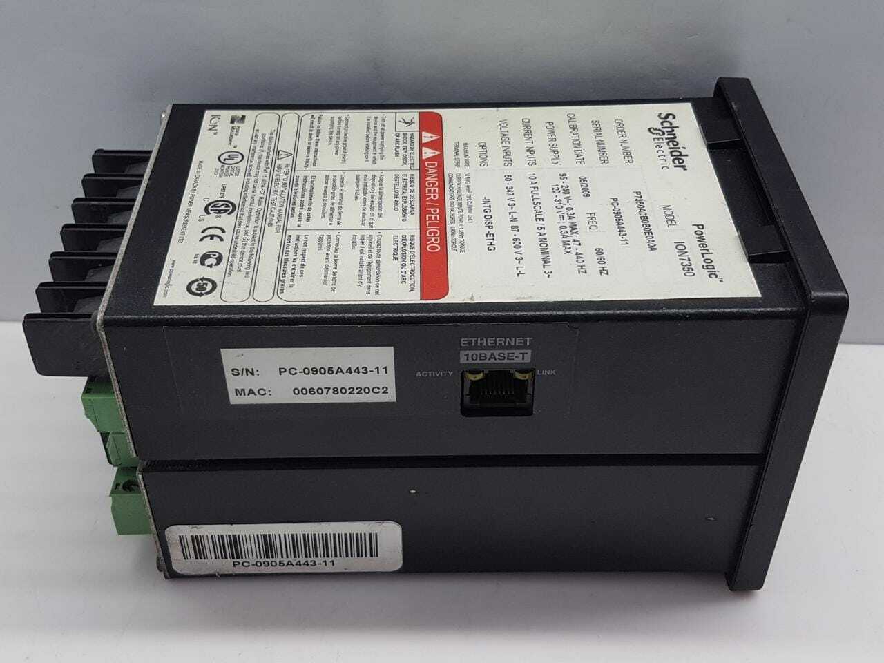 Schneider Electric PowerLogic ION7350 Power & Energy Meter ...
