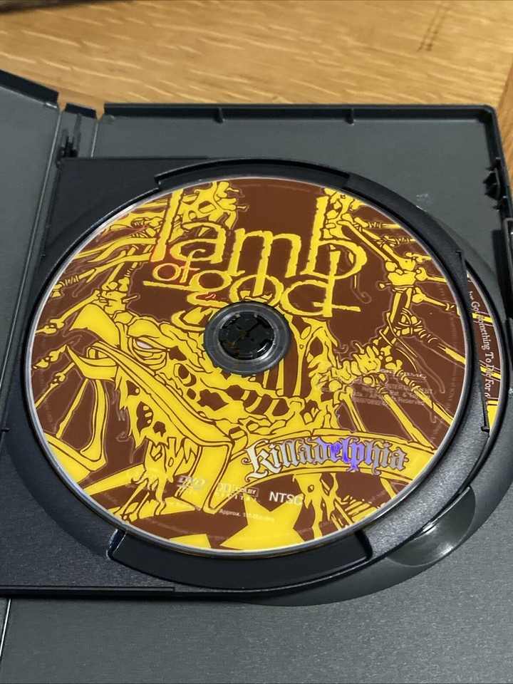Lamb Of God Killadelphia Dvd Region Free FULL FEATURE HEADLINING ...