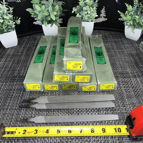 12 QTY! BULK LOT- Nicholson Mill 8" Hand 2nd Cut High Quality File ...