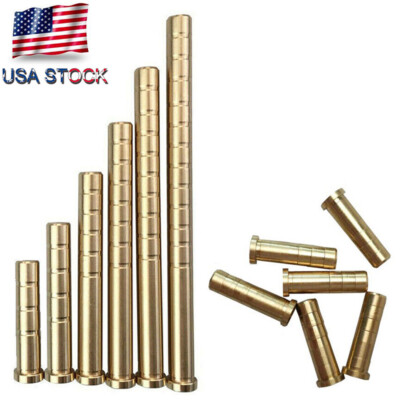 12pcs 38-300gr Arrow Brass Inserts Base ID6.2mm Archery Shaft Shoot ...
