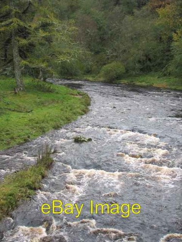 Photo 6x4 River Livet Glenlivet Seen from the old bridge at Glenlivet ...