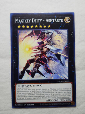 Yugioh! Magikey Deity - Ashtartu DUNE-EN099 Common 1st Edition - Mint ...