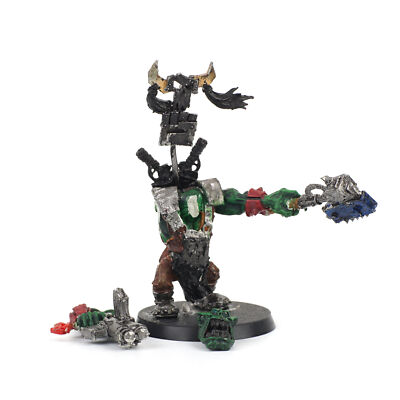 40k Ork Warboss w/ Big Choppa - Warhammer 40k Boss OOP Metal Pre-owned ...