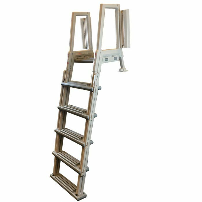 Confer Plastics Step-1 Heavy-Duty Pool Steps For Above Ground Swimming ...