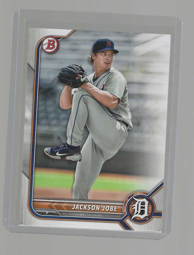Jackson Jobe 2022 Bowman Draft #BD-99 Detroit Tigers | eBay