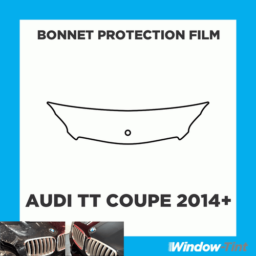 For Audi TT Coupe 14+ CLEAR Bonnet PPF Scratch Guard Protection Film | eBay