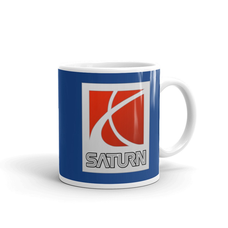 Saturn Mug Sky Vue SC2 Ion Aura Astra Outlook SC1 Emblem Badge Logo | eBay