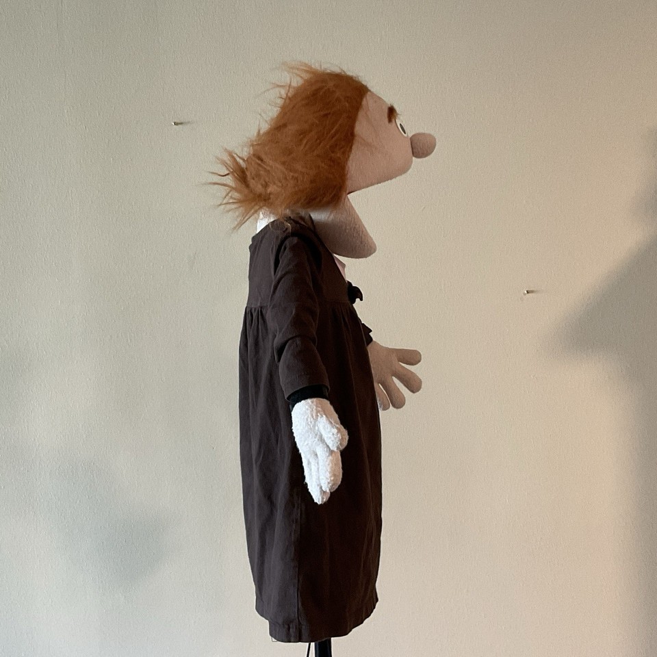 Puppet Productions Boy Puppet With Brown Hair Half Body Handisphere W ...