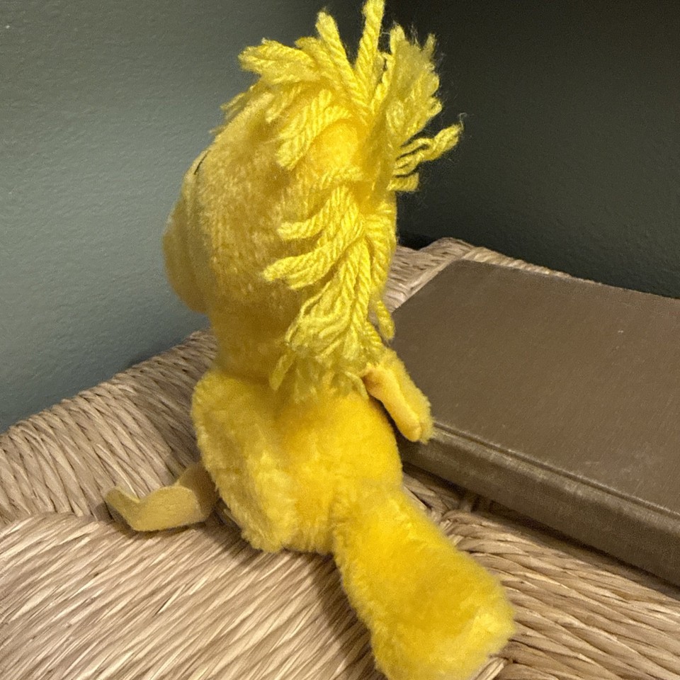 Vintage Knickerbocker Woodstock Plush Peanuts Stuffed Animal Charlie ...
