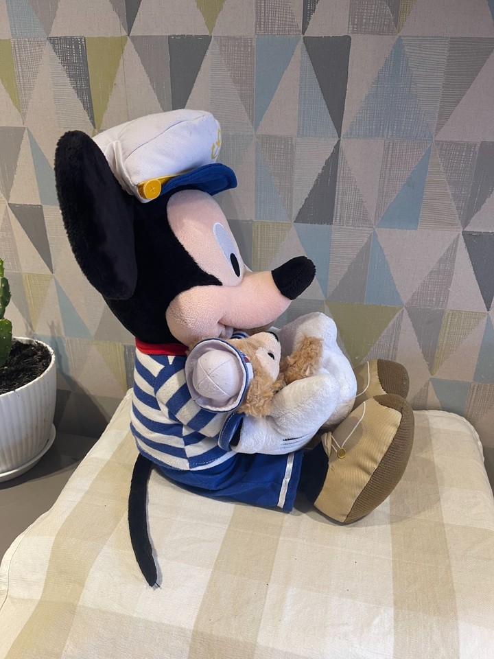 Disney Cruise Line Captain Mickey Mouse with Duffy the Disney Bear - 18 ...