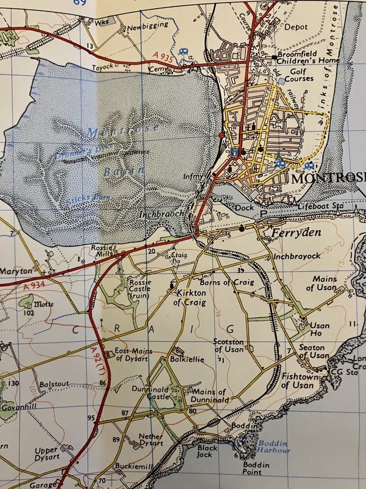 Three ORDNANCE SURVEY 1:50,000 Maps from c1976 SCOTLAND | eBay UK